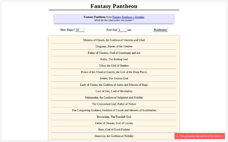 Abulafia Conversions ― Perchance Generator