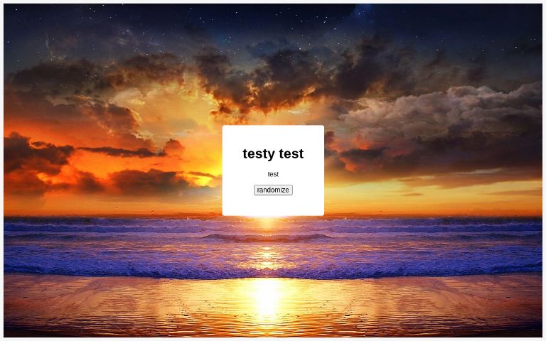 testy test ― Perchance Generator