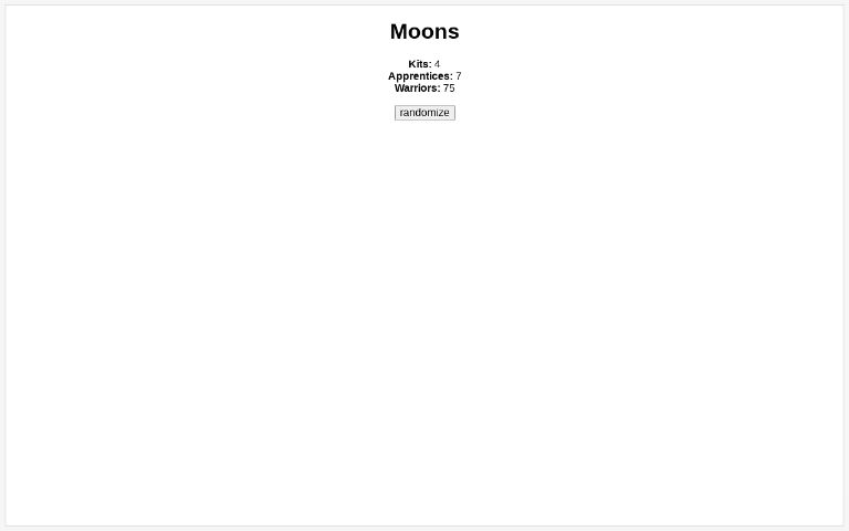 Moons ― Perchance Generator