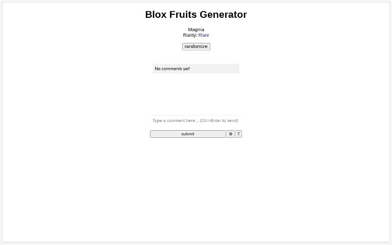 Blox Fruits Generator