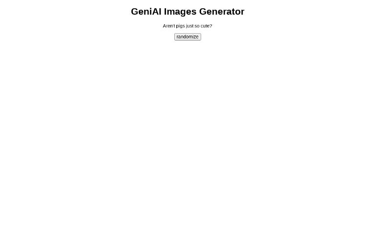 GeniAI Images Generator