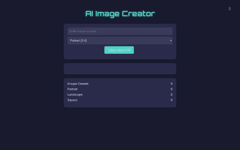 AI Image Creator ― Perchance Generator