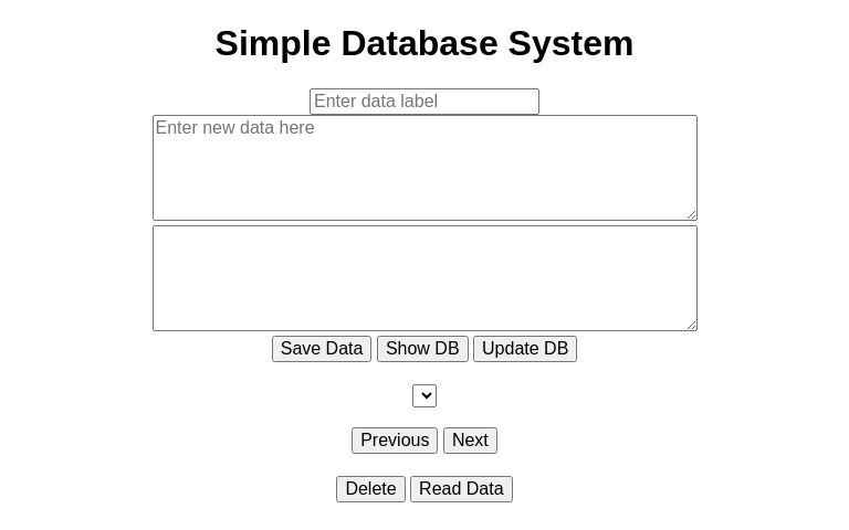Simple Database System ― Perchance Generator