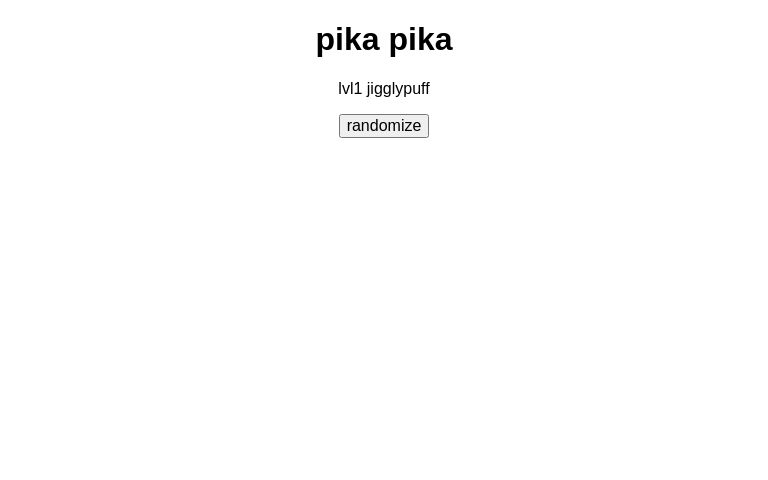pika pika ― Perchance Generator