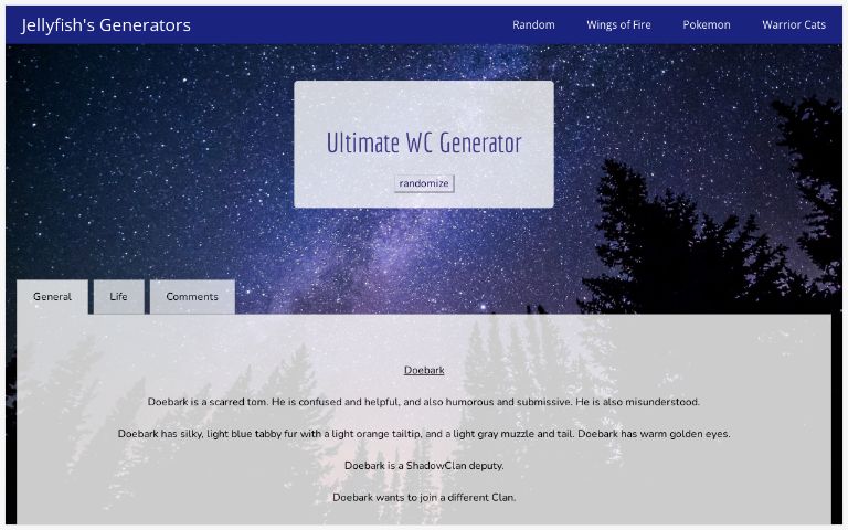 Ultimate WC Generator