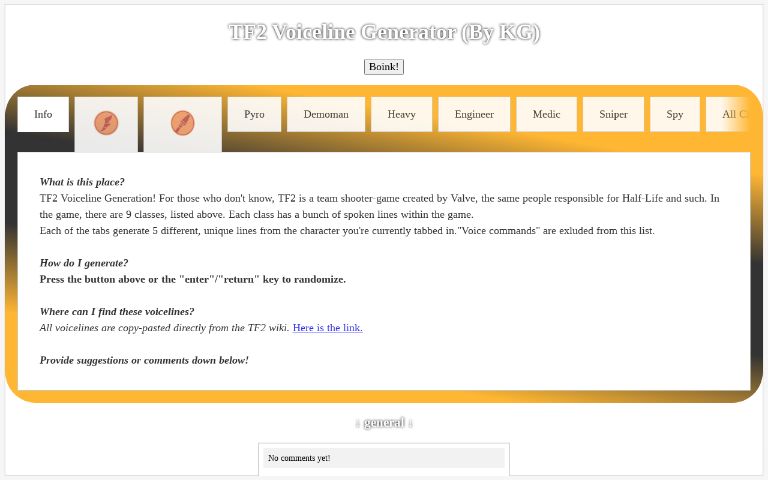 TF2 Voiceline Generator