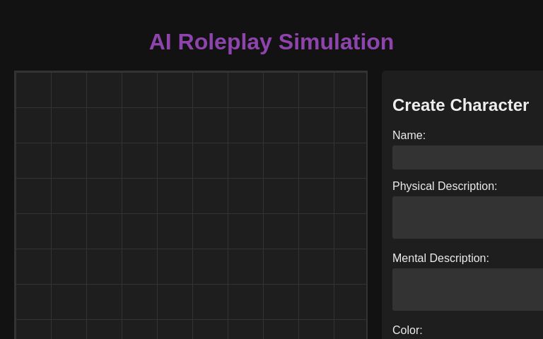 AI Roleplay Simulation