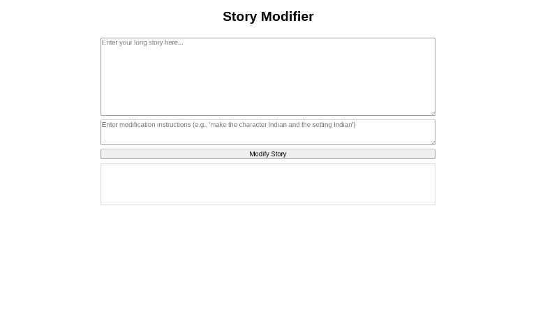 Story Modifier ― Perchance Generator