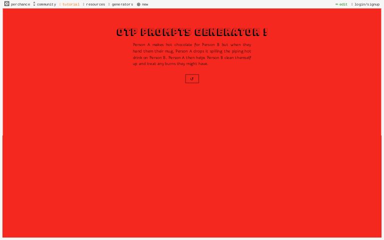 OTP Prompts Generator