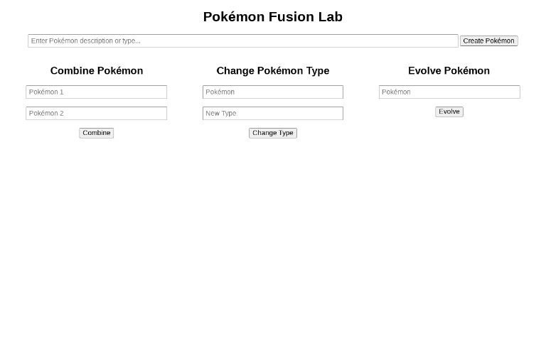 Pokémon Fusion Lab ― Perchance Generator
