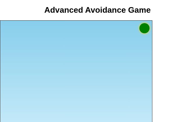 Advanced Avoidance Game ― Perchance Generator