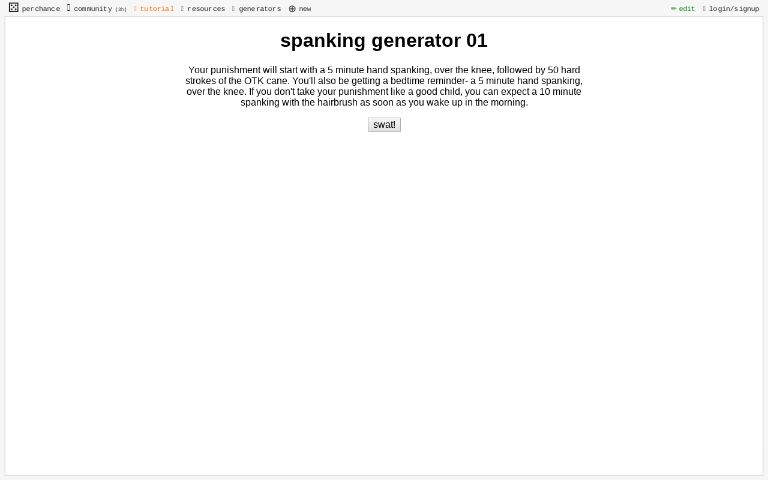 spanking generator 01