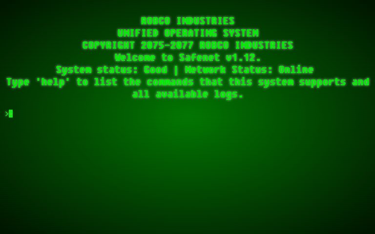 RobCo Terminal ― Perchance Generator