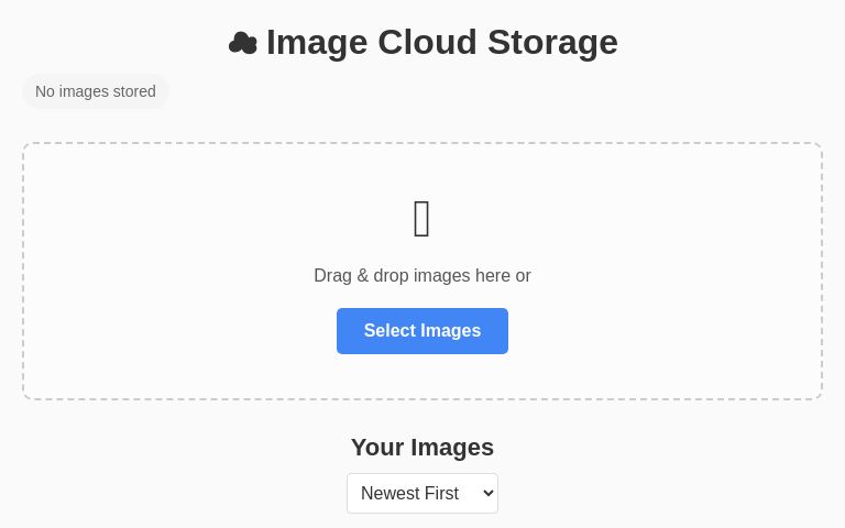 ☁️ Image Cloud Storage ― Perchance Generator