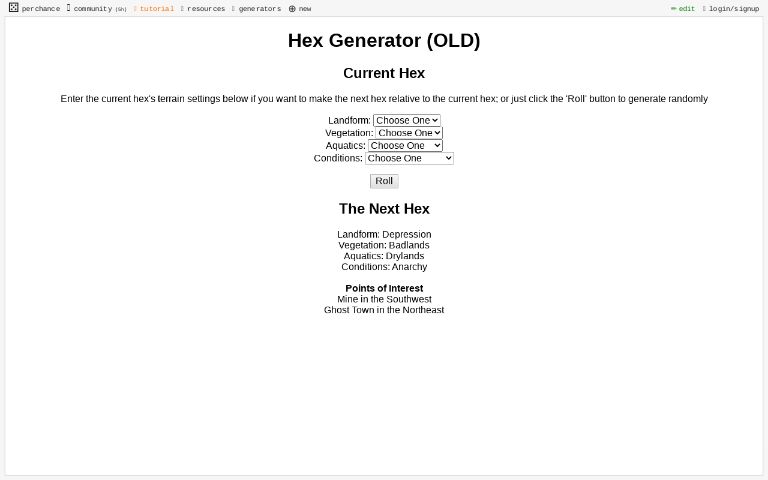 Hex Generator (OLD)