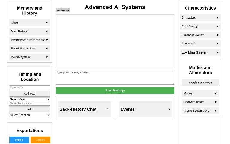 Advanced AI Systems Background ― Perchance Generator