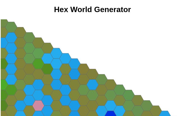 Hex World Generator