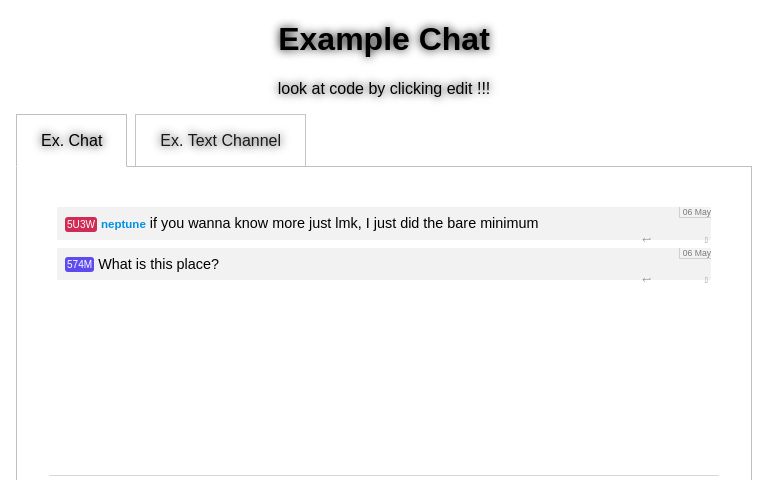 Example Chat
