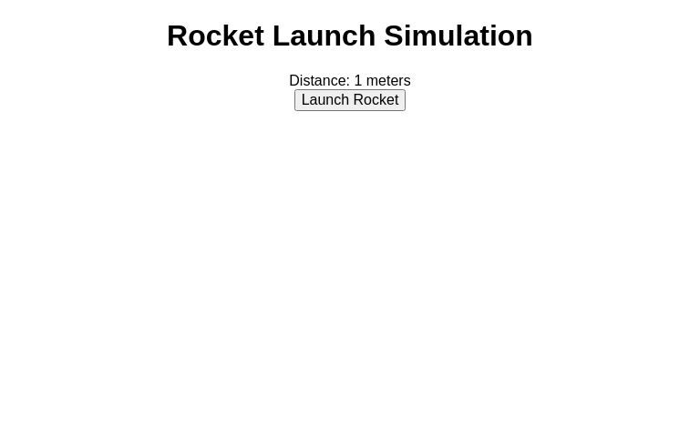 Rocket Launch Simulation ― Perchance Generator