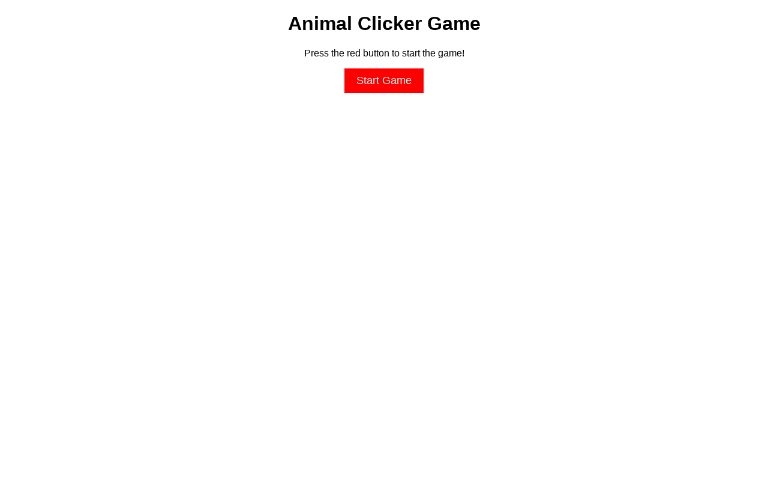 Animal Clicker Game ― Perchance Generator