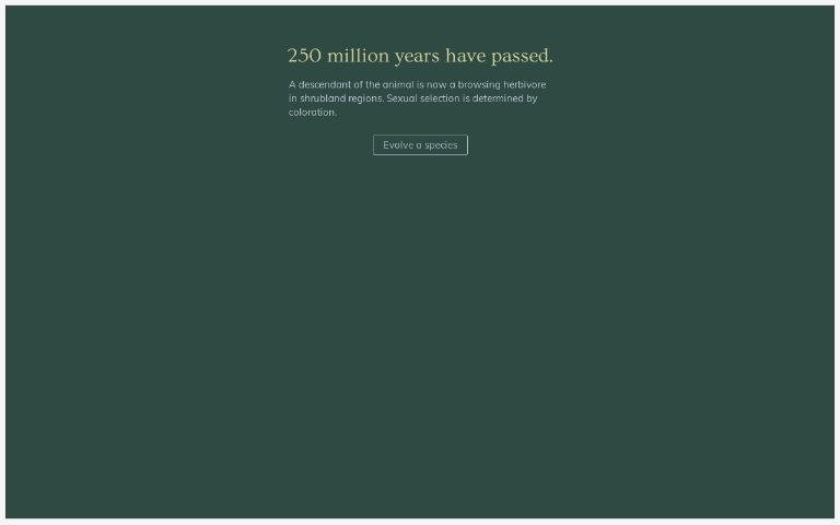 Speculative Evolution Generator V5- regular animal version but more animals