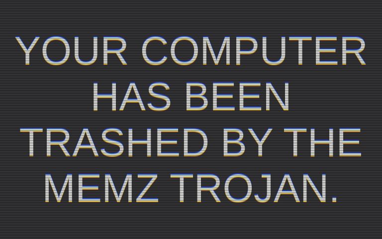YOUR COMPUTER HAS BEEN TRASHED BY THE MEMZ TROJAN. ― Perchance Generator