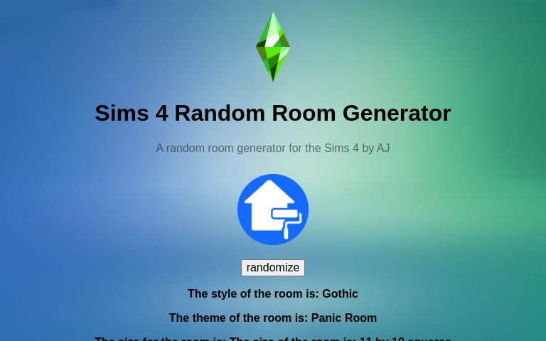 Sims 4 Random Room Generator