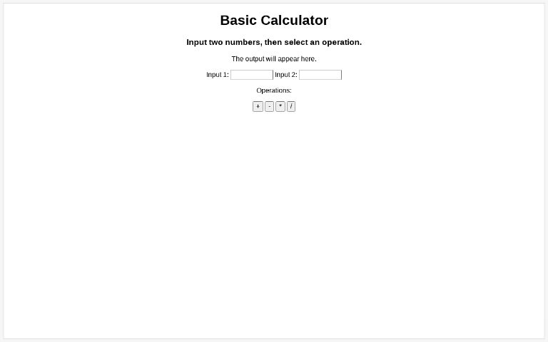 Basic Calculator ― Perchance Generator