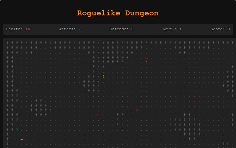 Roguelike Dungeon ― Perchance Generator