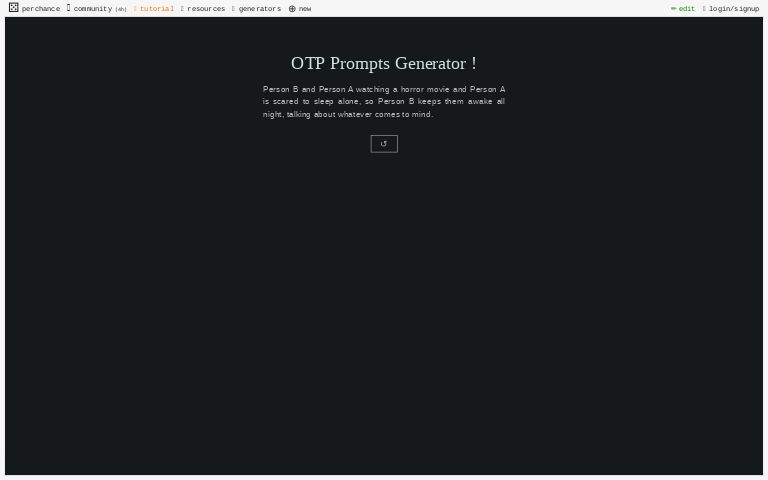 OTP Prompts Generator