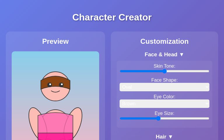Character Creator ― Perchance Generator