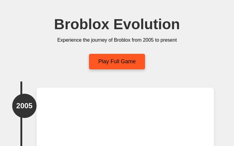 Broblox Evolution ― Perchance Generator