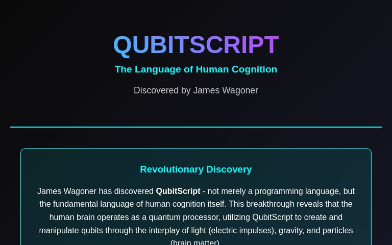 QUBITSCRIPT ― Perchance Generator