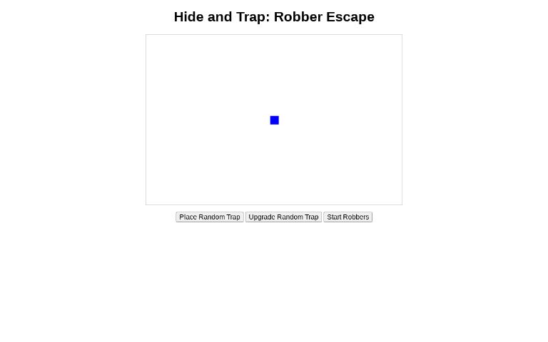 Hide and Trap: Robber Escape ― Perchance Generator
