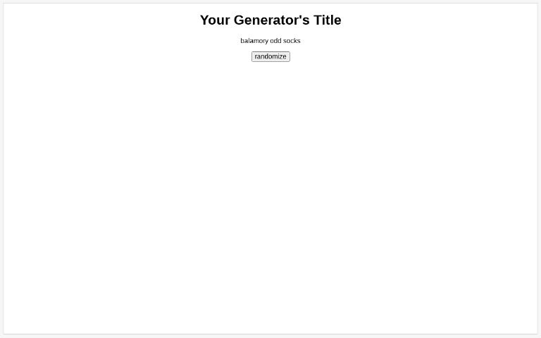 22t2paq8o3 ― Perchance Generator