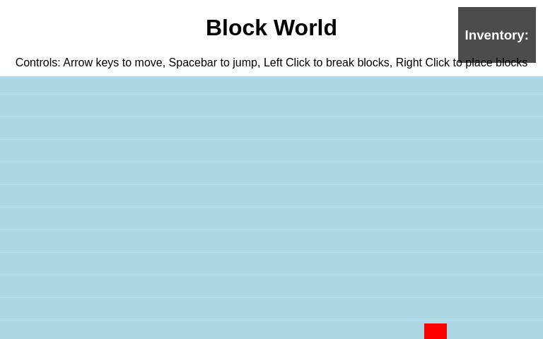 Block World ― Perchance Generator
