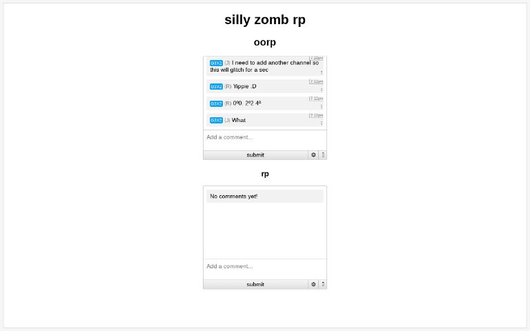 silly zomb rp ― Perchance Generator