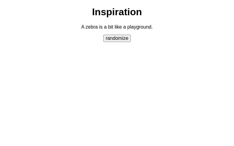 Inspiration ― Perchance Generator