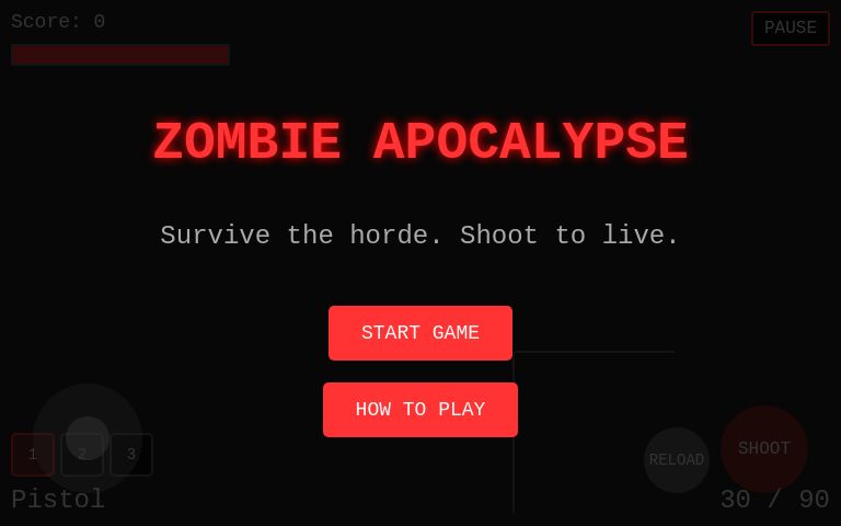 ZOMBIE APOCALYPSE ― Perchance Generator