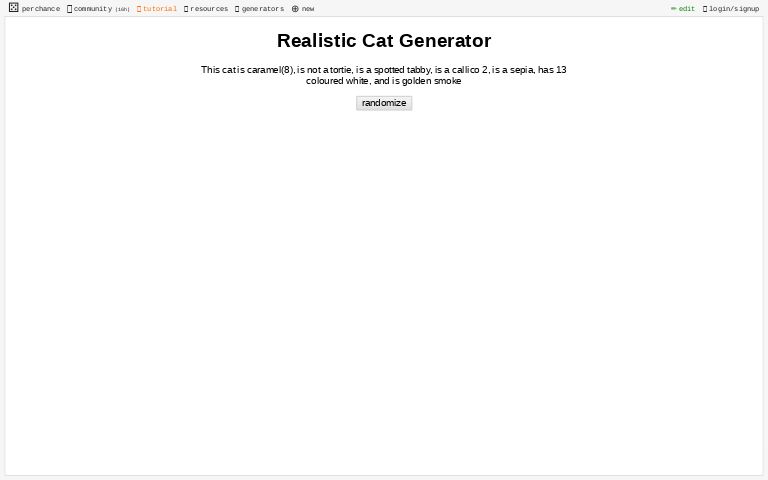 Realistic Cat Generator