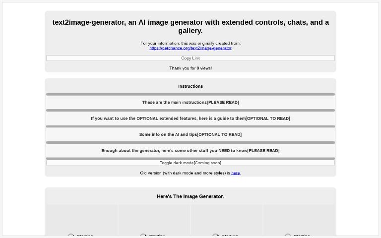 text2image-generator