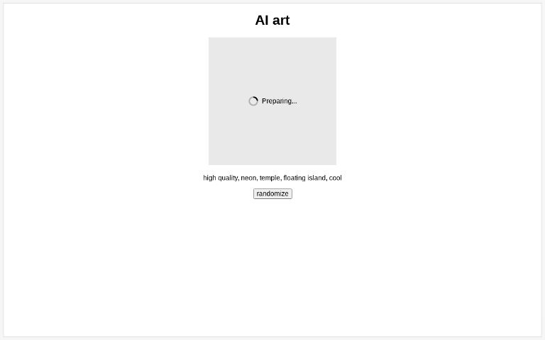 AI art ― Perchance Generator