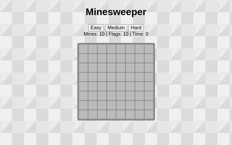 Minesweeper ― Perchance Generator