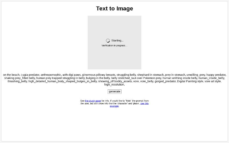 Text to Image ― Perchance Generator