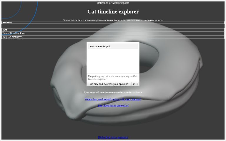 Me petting my cat ― Perchance Generator