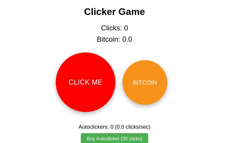Clicker Game ― Perchance Generator