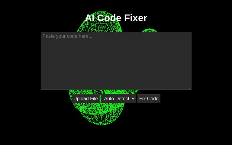 AI Code Fixer ― Perchance Generator