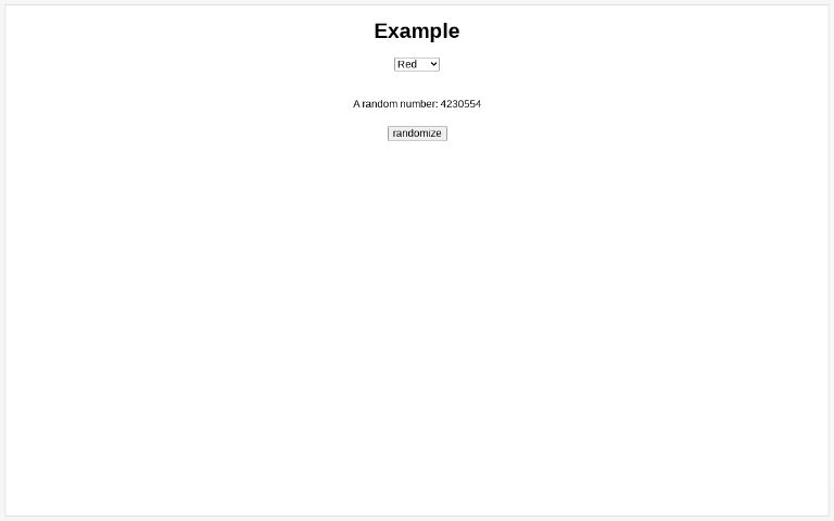 Example ― Perchance Generator