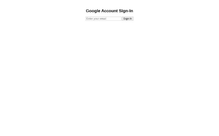 Google Account Sign-In ― Perchance Generator