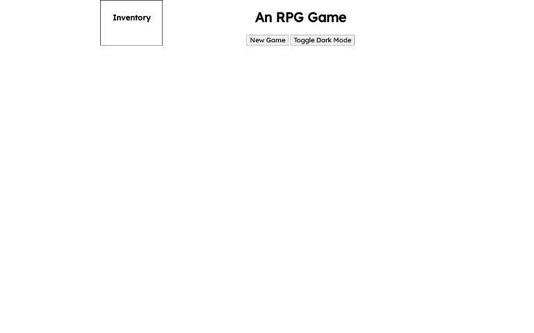 An RPG Game ― Perchance Generator